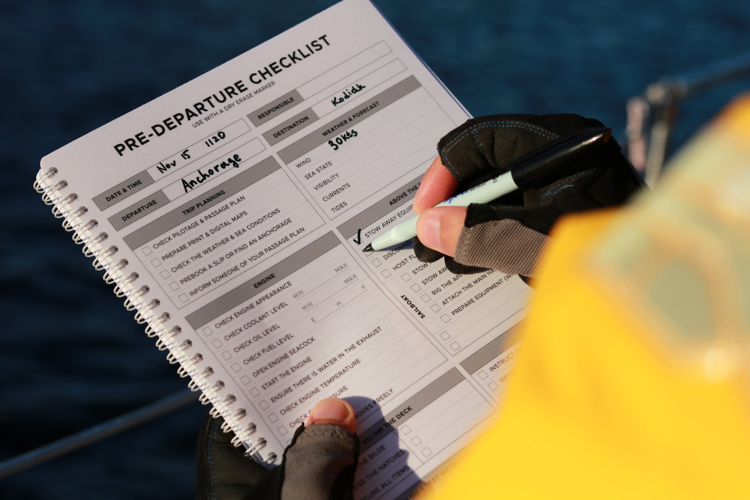 Marine Logbooks in Seattle | Backstay - Marine Logbooks in Seattle