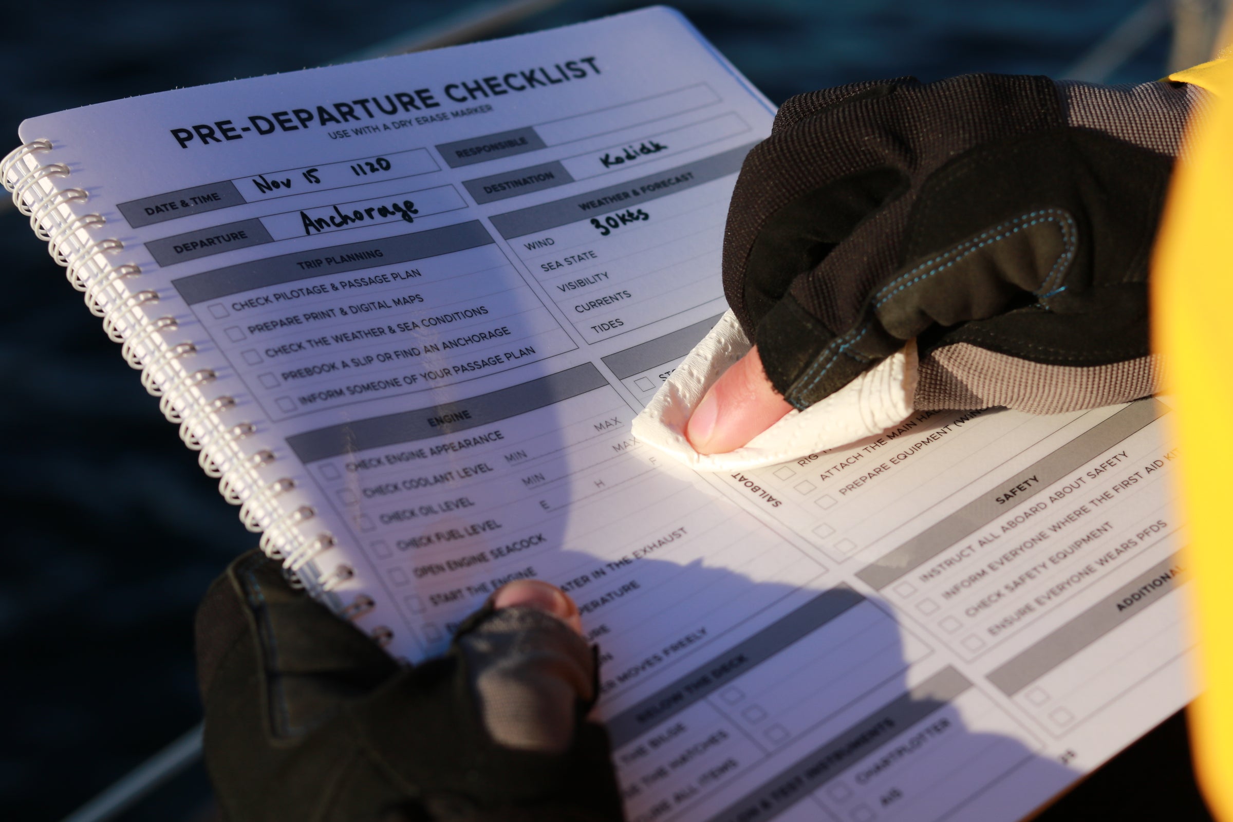 Marine Logbooks in Seattle | Backstay - Marine Logbooks in Seattle